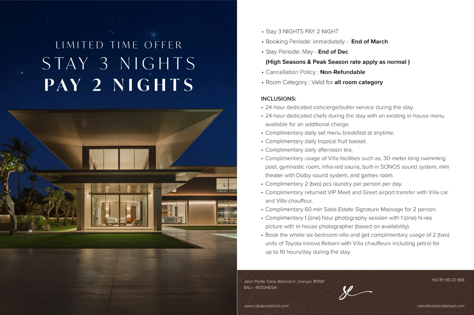 Home | Saba Estate Luxury Villa